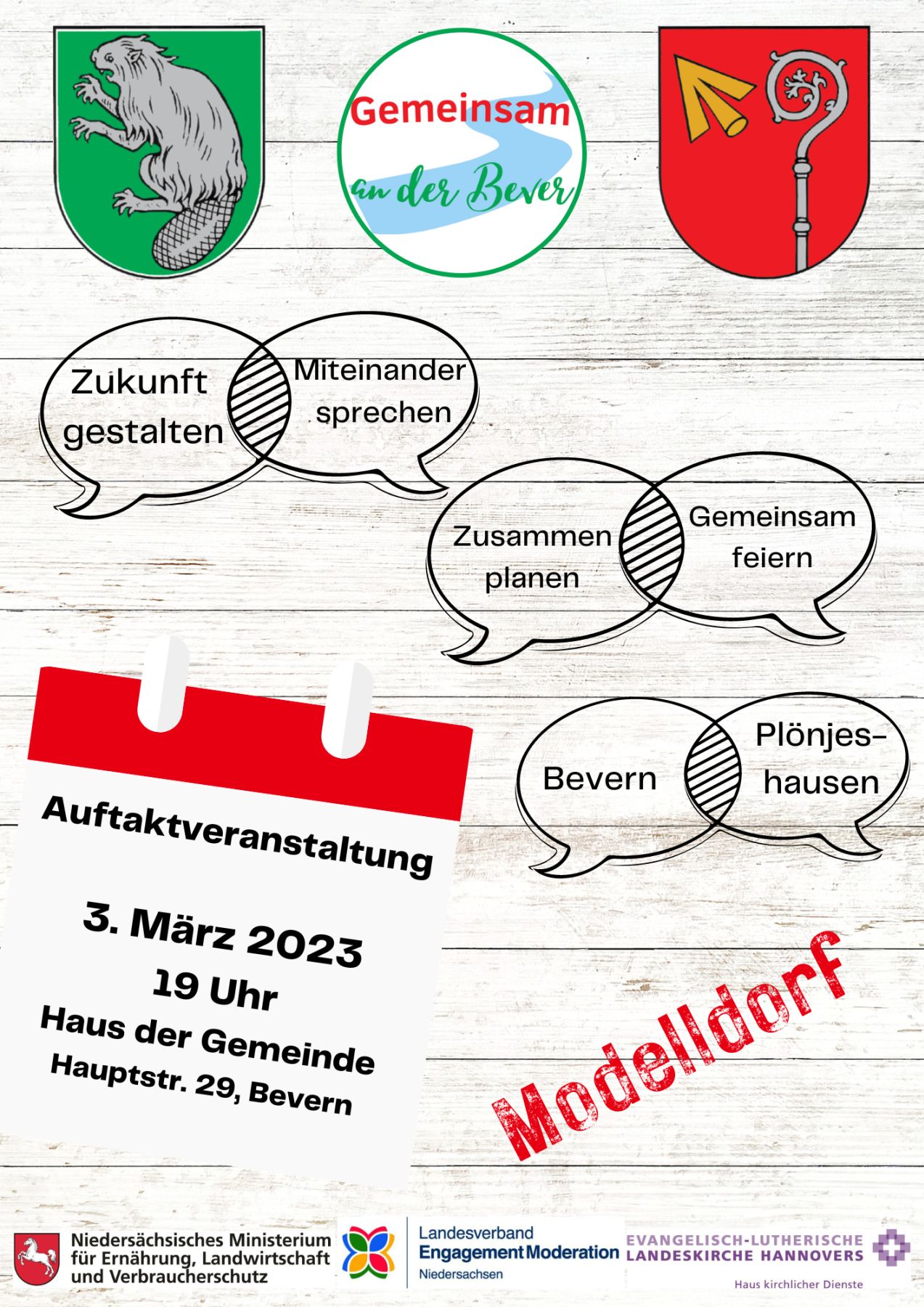 Kirchengemeinde Bevern – Modelldorf Bevern und Plönjeshausen